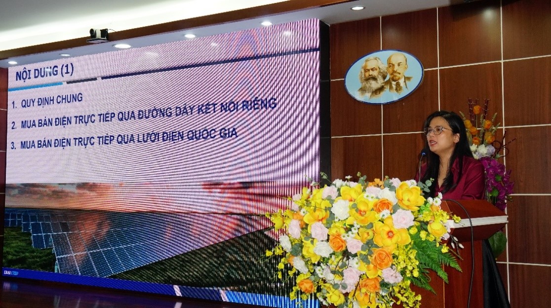 EVNSPC phối hợp với Cục Điều tiết điện lực đào tạo triển khai thực hiện ...